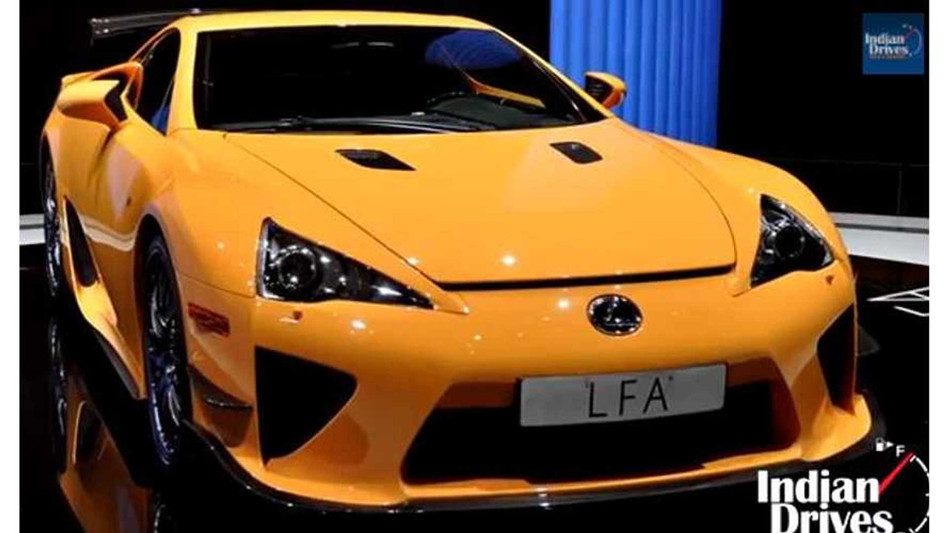 New Lexus LFA Supercar To Borrow BMW i8 Tech - Video