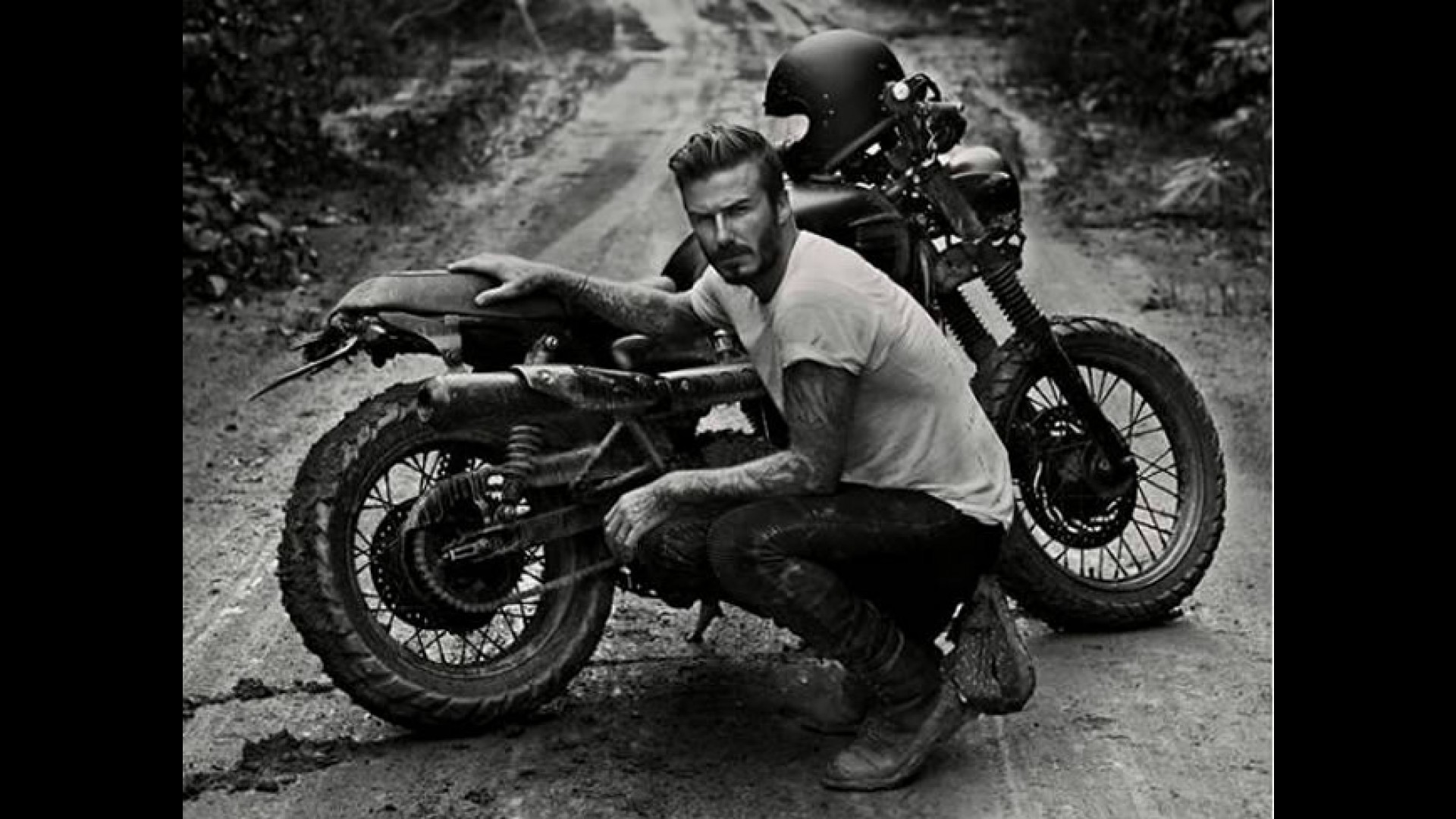 Galeria: a Triumph "Scrambler" de David Beckham no Brasil