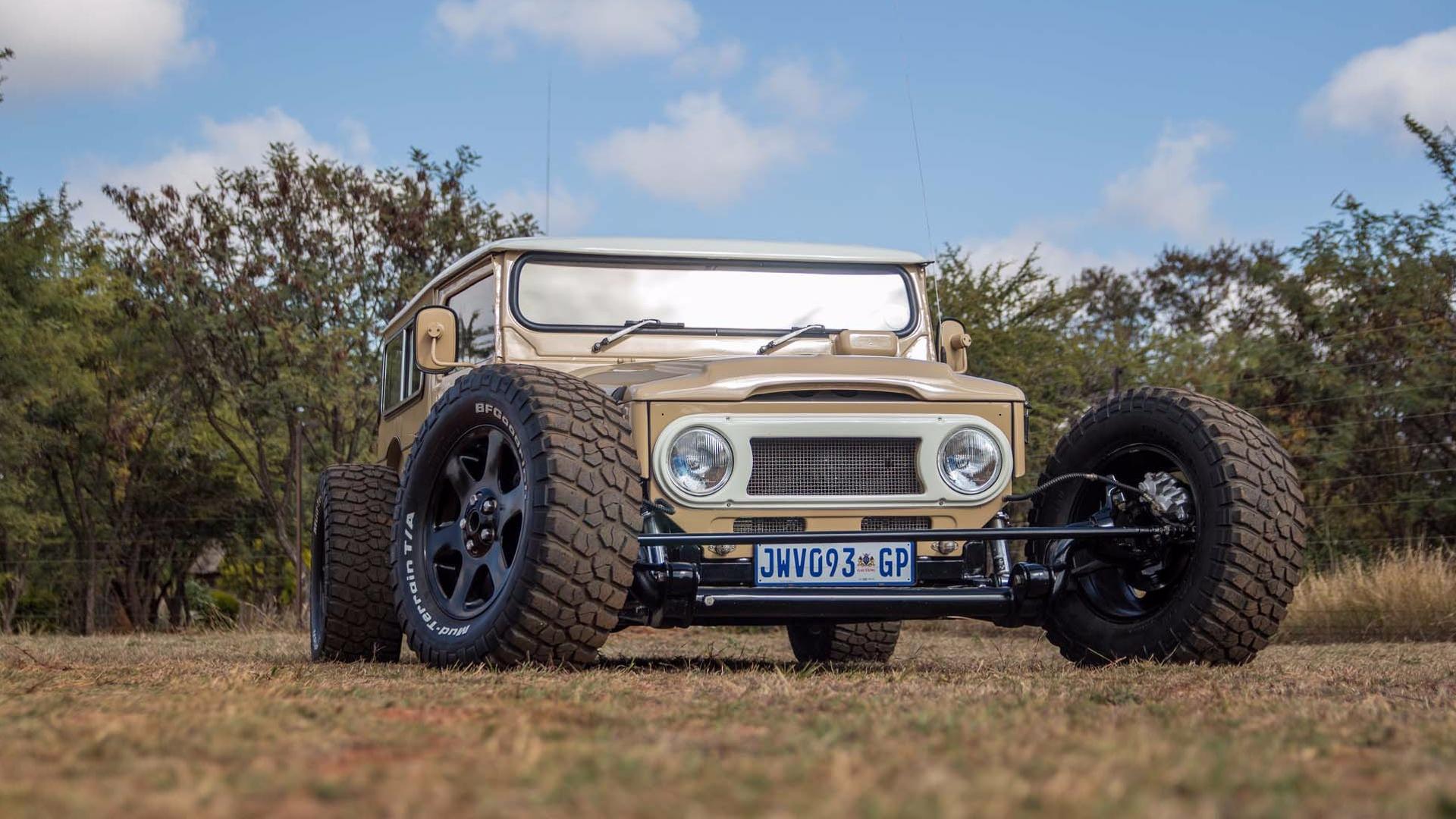 Toyota FJ40 Land Cruiser Hot Rod: una preparación increíble