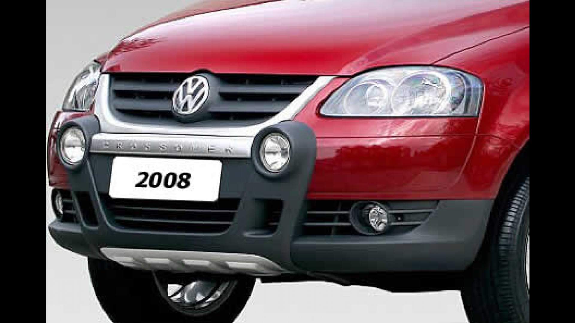 VW CrossFox 2008 chega com mudanças no visual