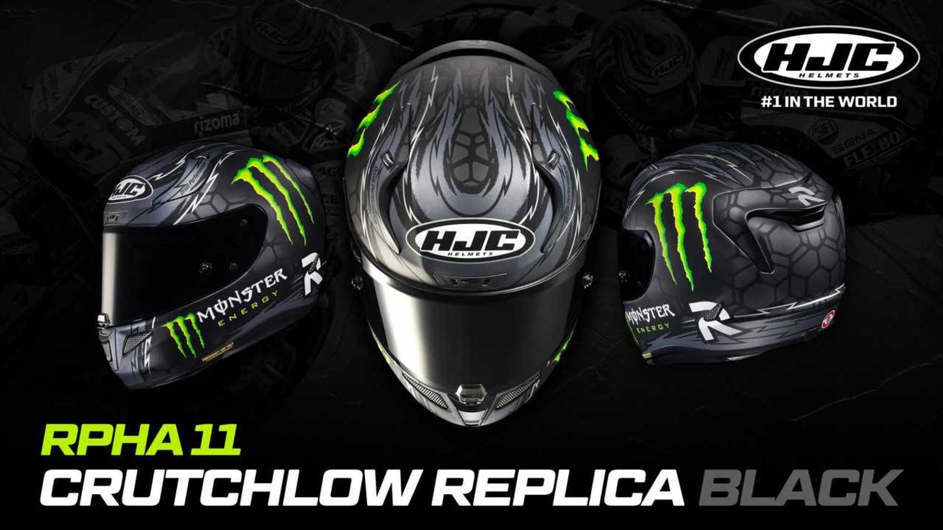 HJC Introduces New Crutchlow Replica Helmet Designs For 2020