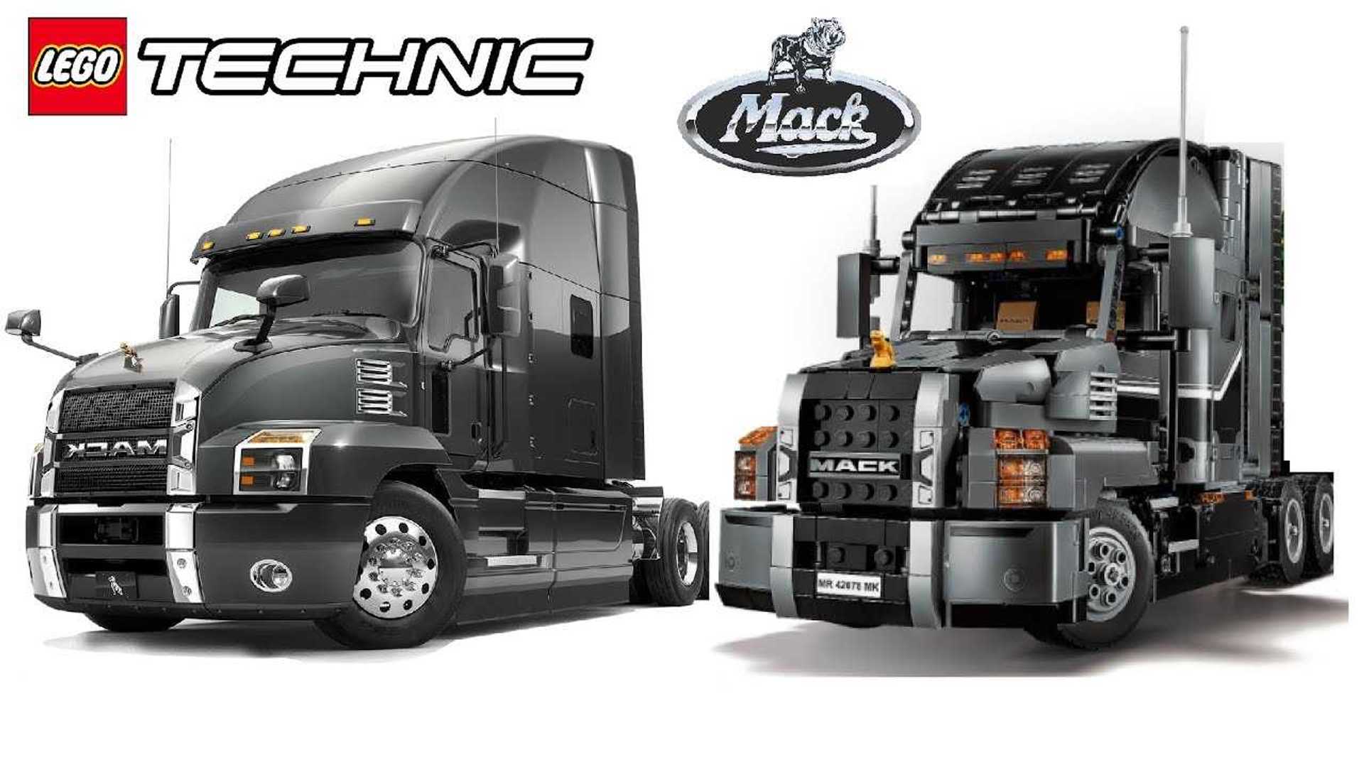 Mack Anthem: el transportador oficial del Nascar, con nuevos esquemas ...