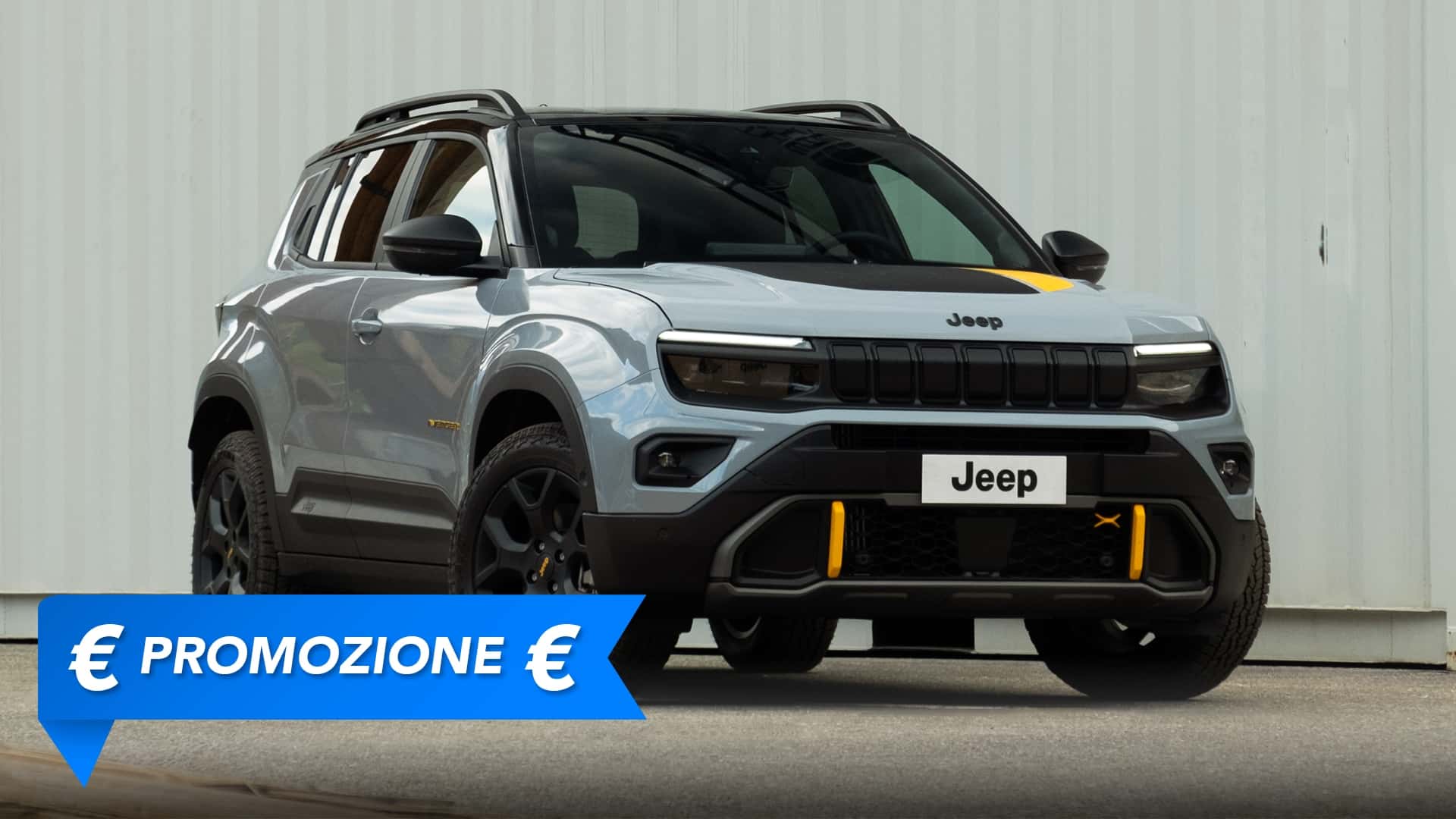 Promozione Jeep Avenger 4xe The North Face, novembre 2025