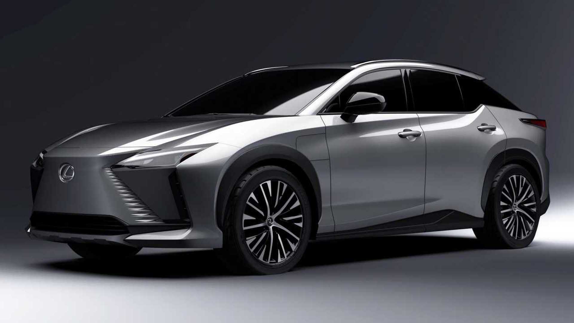 Lexus RZ 450e: Neue Bilder vom geplanten Elektro-SUV