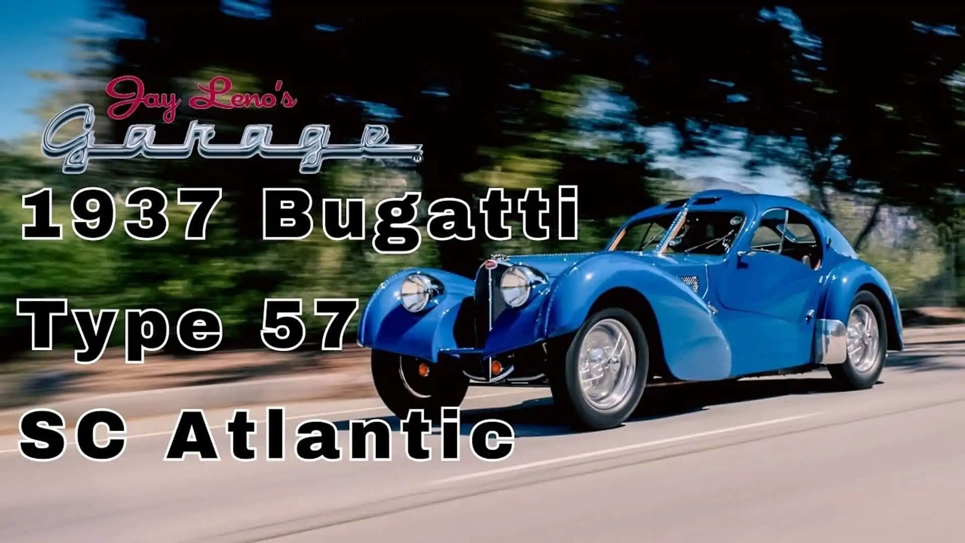 Jay Lenos Bugatti