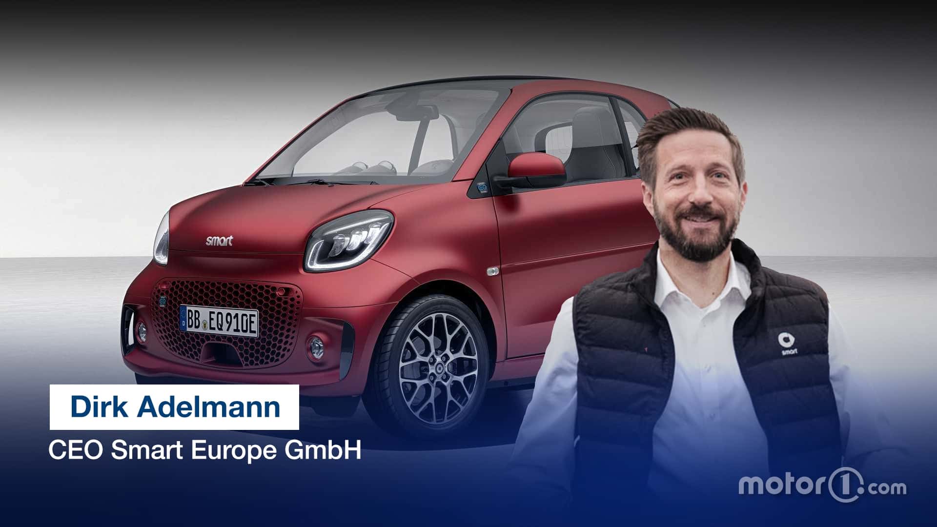 Adelmann: "Stiamo pensando a rifare la smart a due posti"