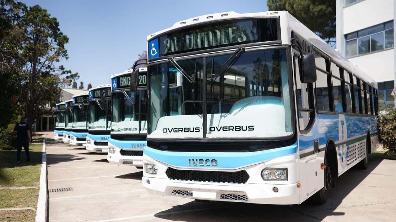 IVECOBUS: primeros 20 buses GNC para transporte urbano en Córdoba