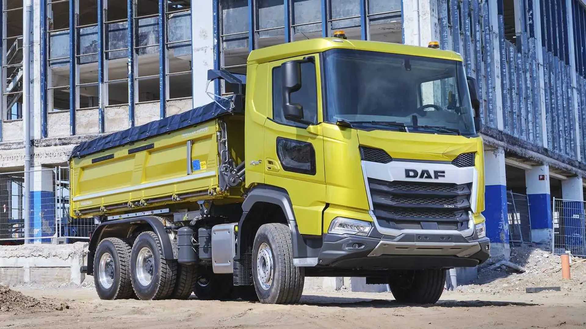 DAF, i nuovi XDC e XFC debuttano al Bauma