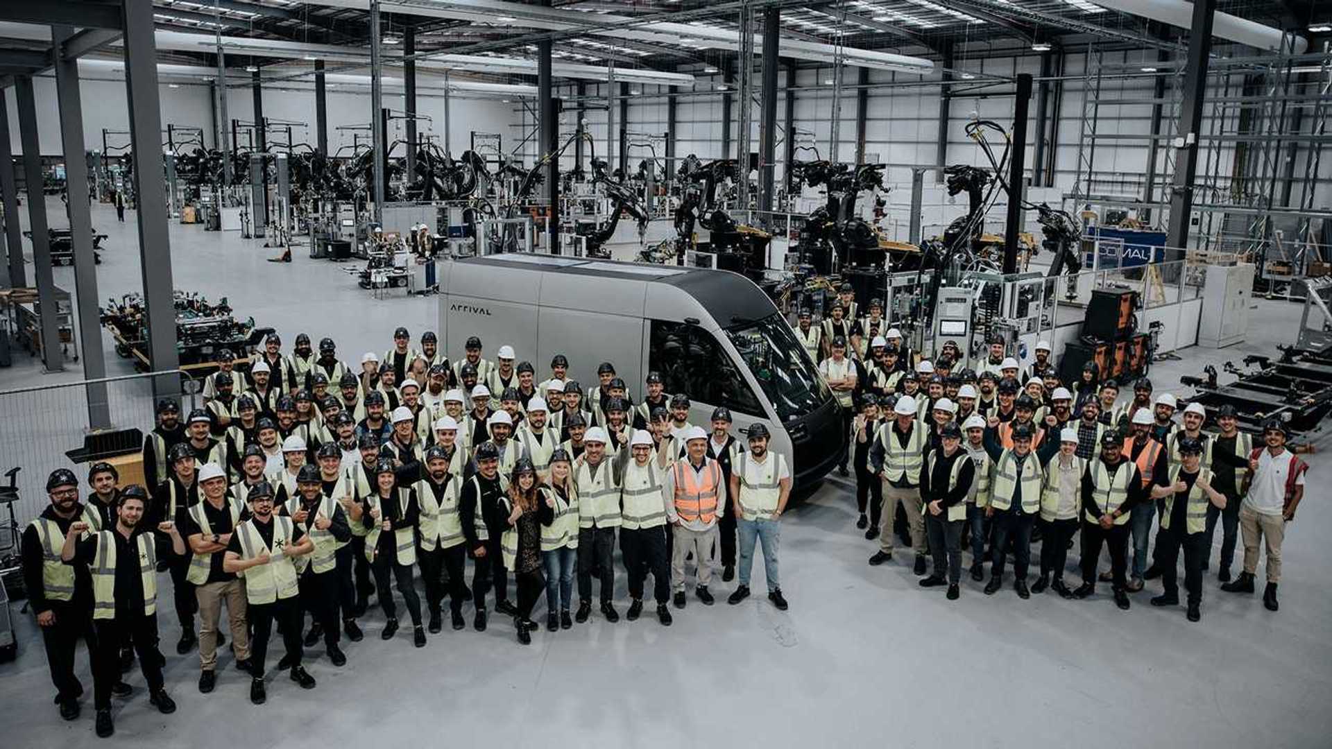 Arrival Builds First Production Verification Van At UK Microfactory