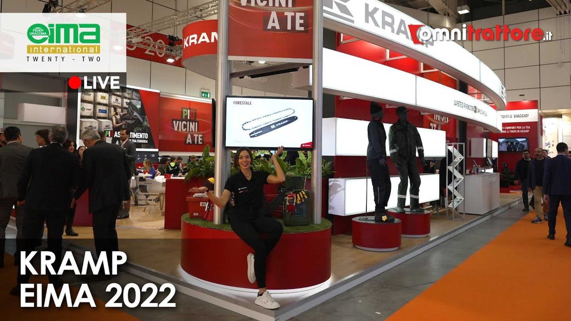 Kramp: tutte le novità di Reggio Emilia a EIMA 2022 Bologna
