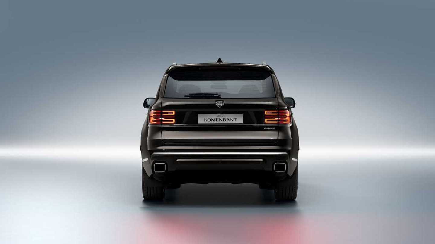 Aurus Komendant 2023: así es el nuevo y enorme SUV de lujo ruso