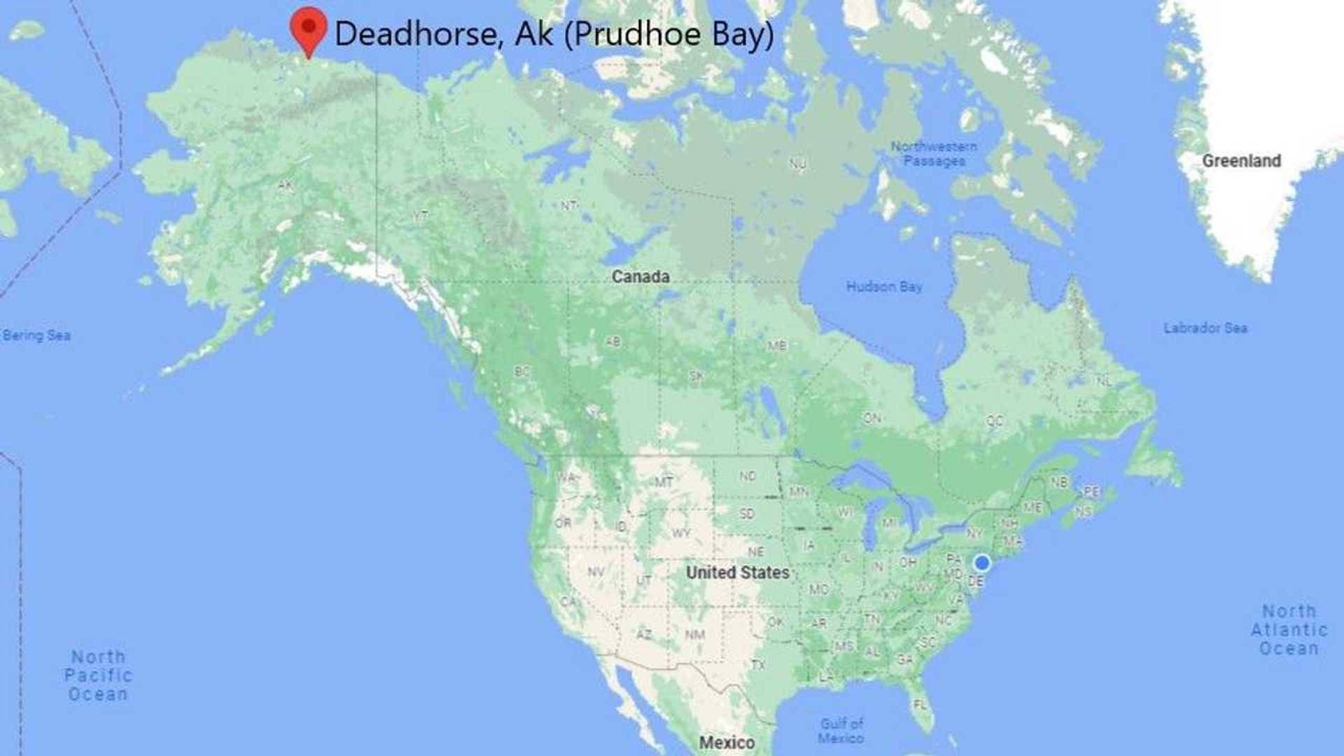 The First Electric Truck Road Trip To The Northern Most Point In The US