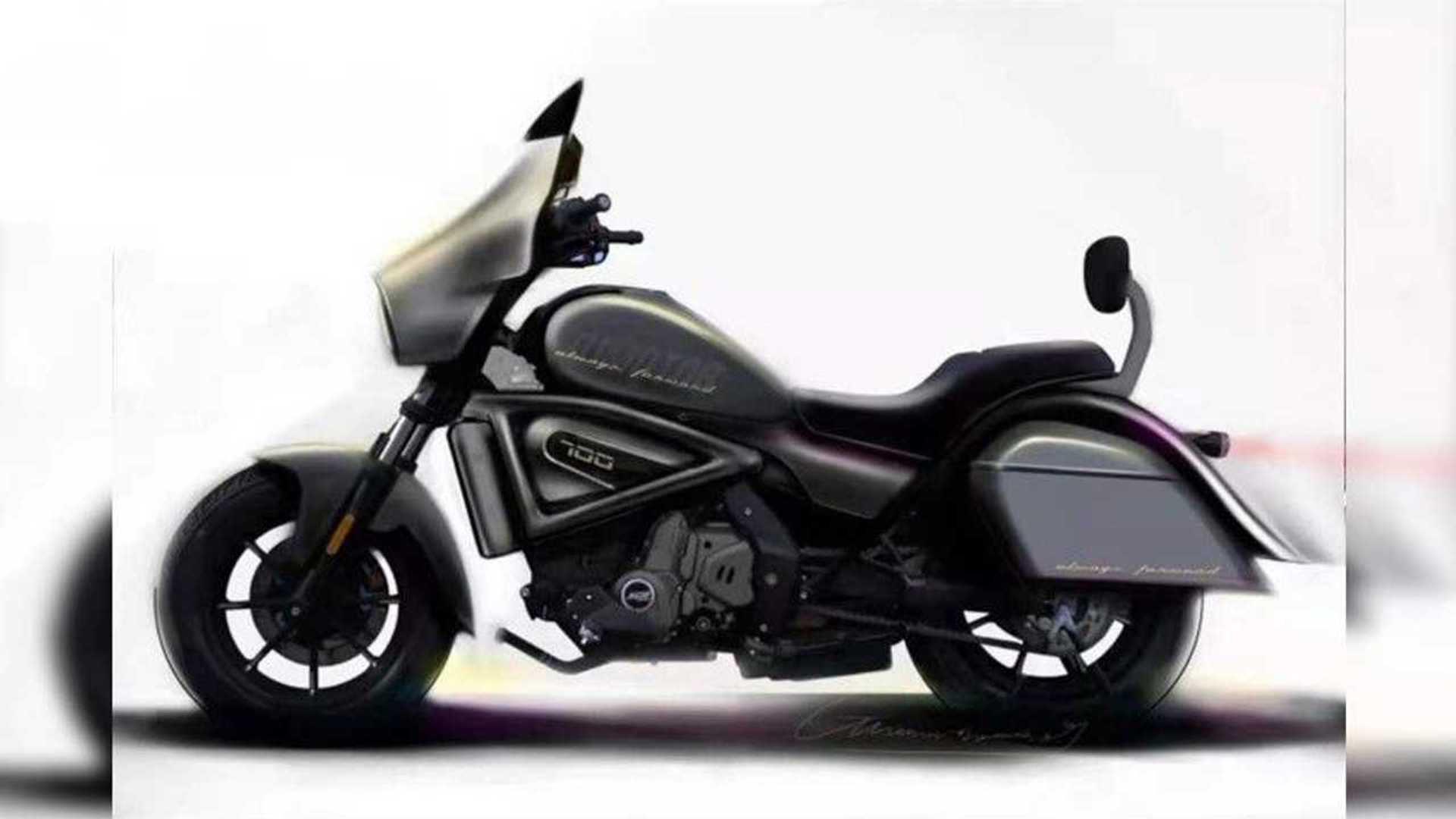 Chinese Manufacturer QJ Motor Is Working On Two Mid-Sized Cruisers