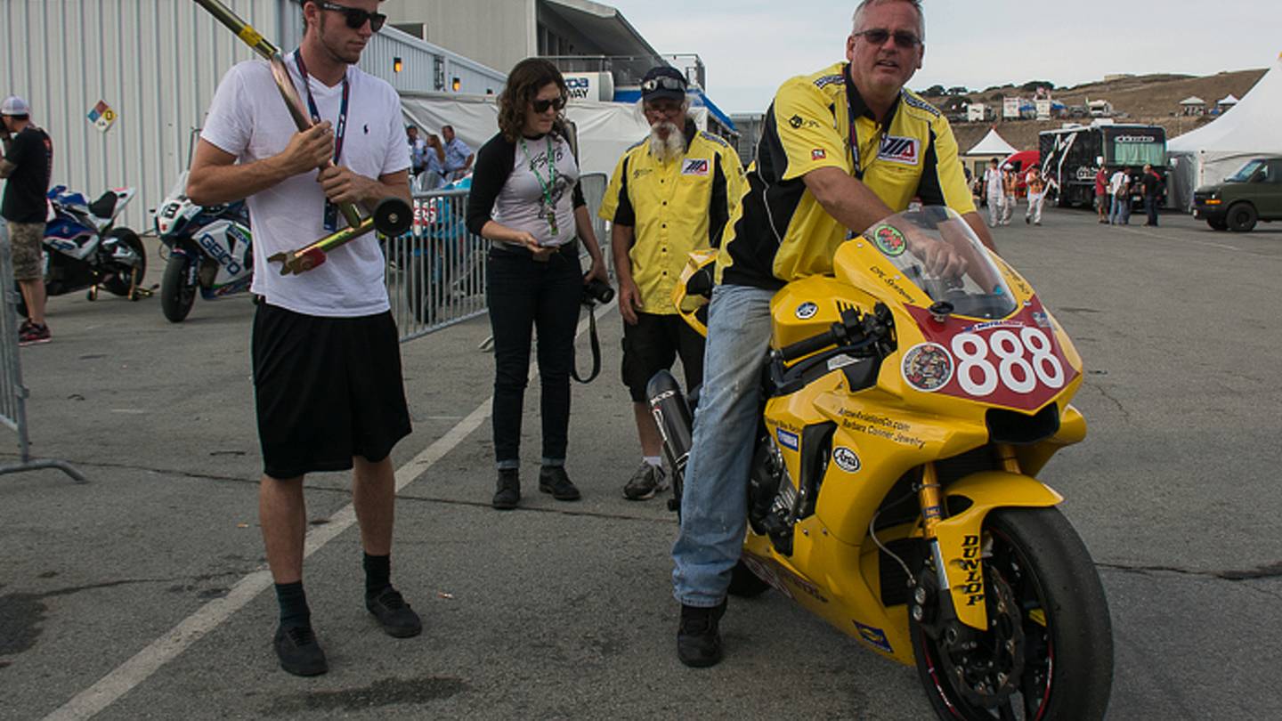 Life as a Privateer: Trackside with MotoAmerica Superstock 1000 racer ...