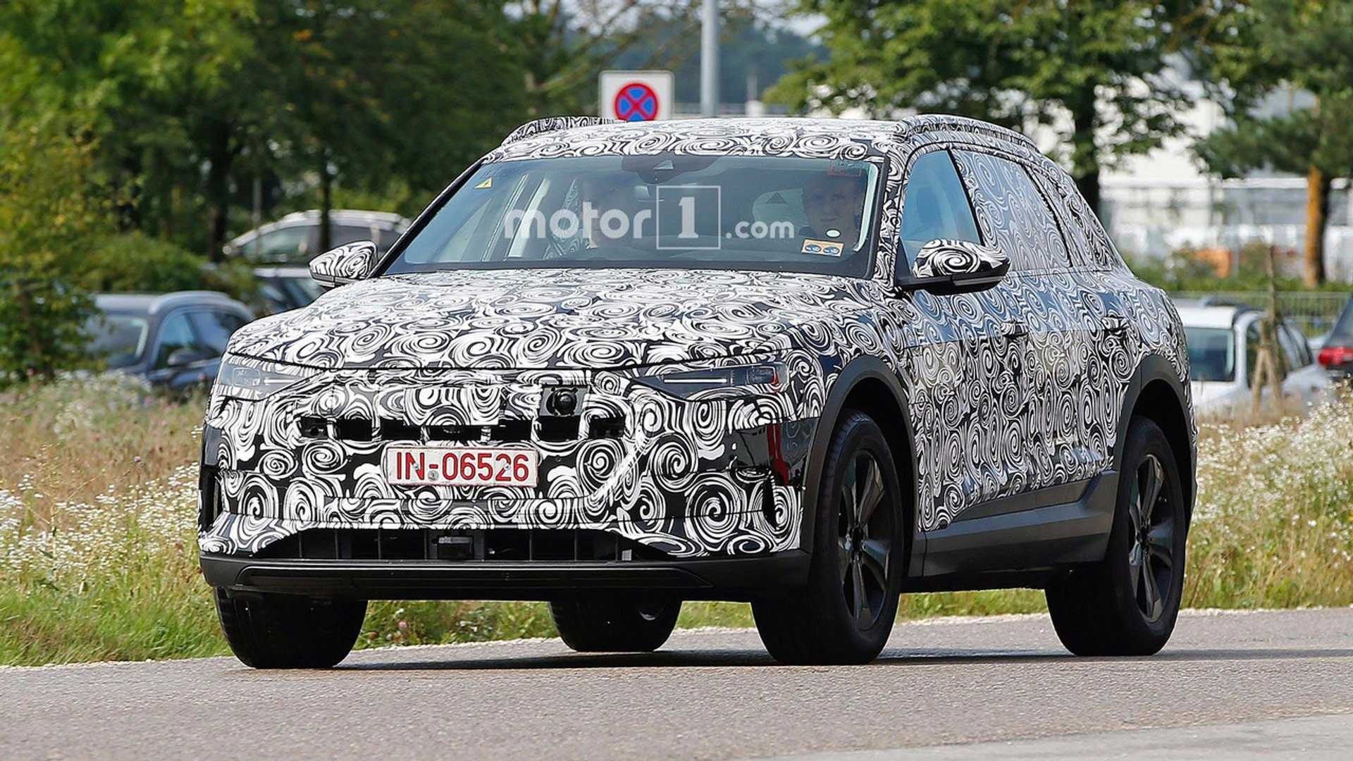 Audi E-Tron CUV Spied