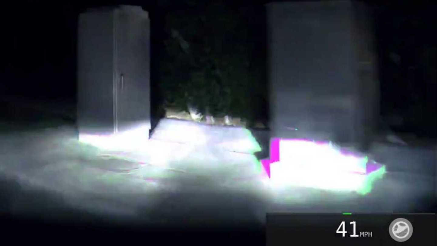 Tesla Blows Red Light And Crashes In Apparent Street Race Versus BMW