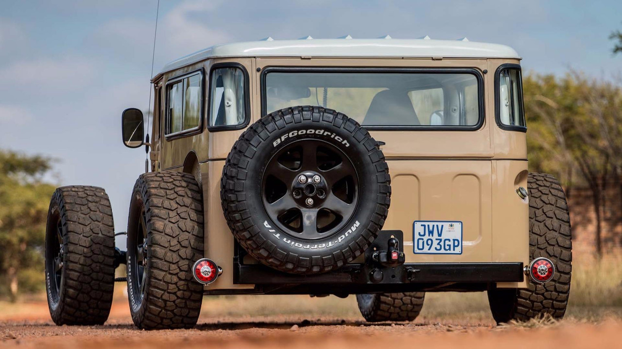 Toyota FJ40 Land Cruiser Hot Rod: una preparación increíble
