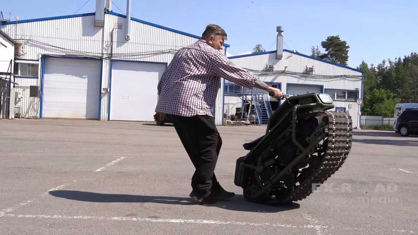 Meet Hamyak, A Custom Moto-Tank Creation That Fits In Your Car