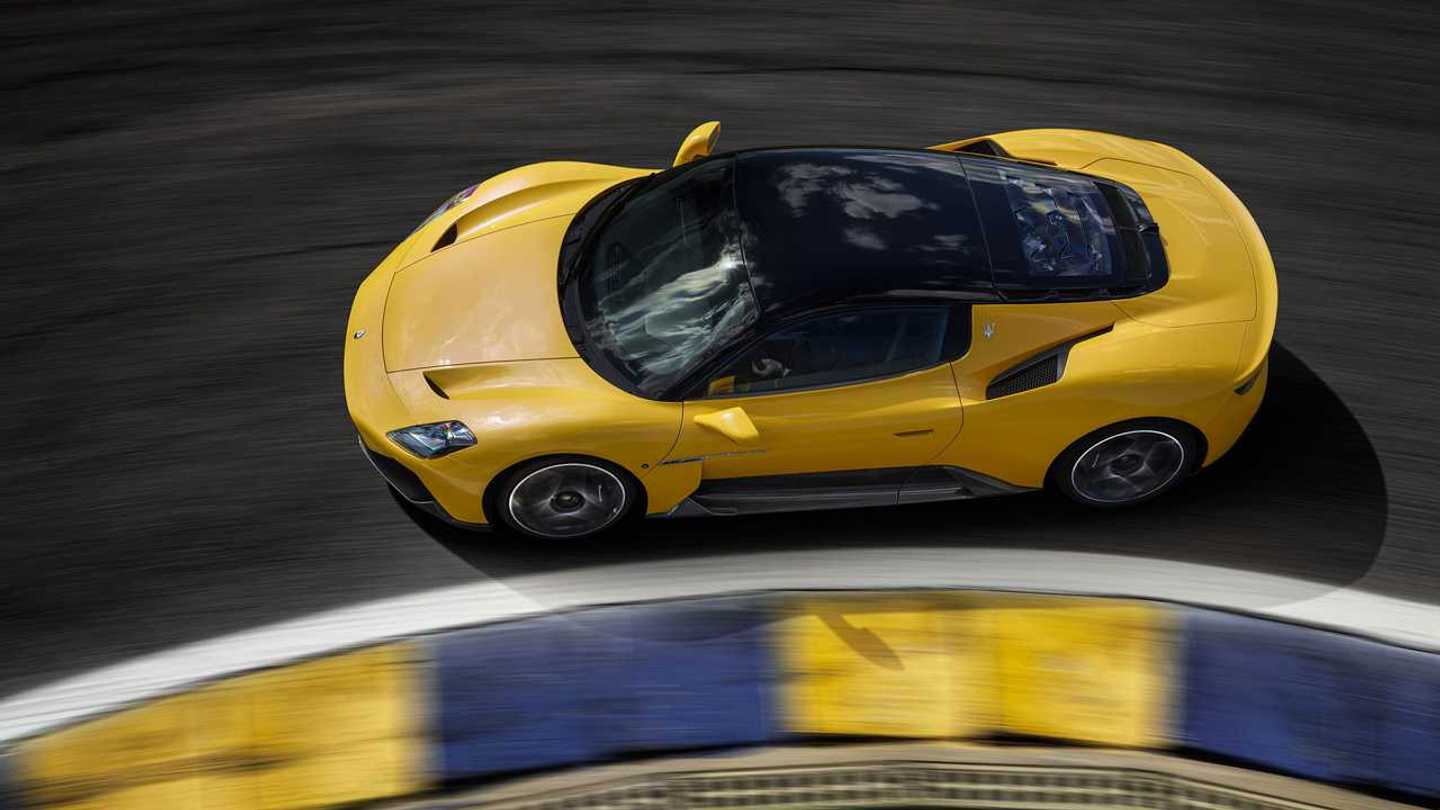 Maserati MC20 Convertible Teased For First Time In Official Images