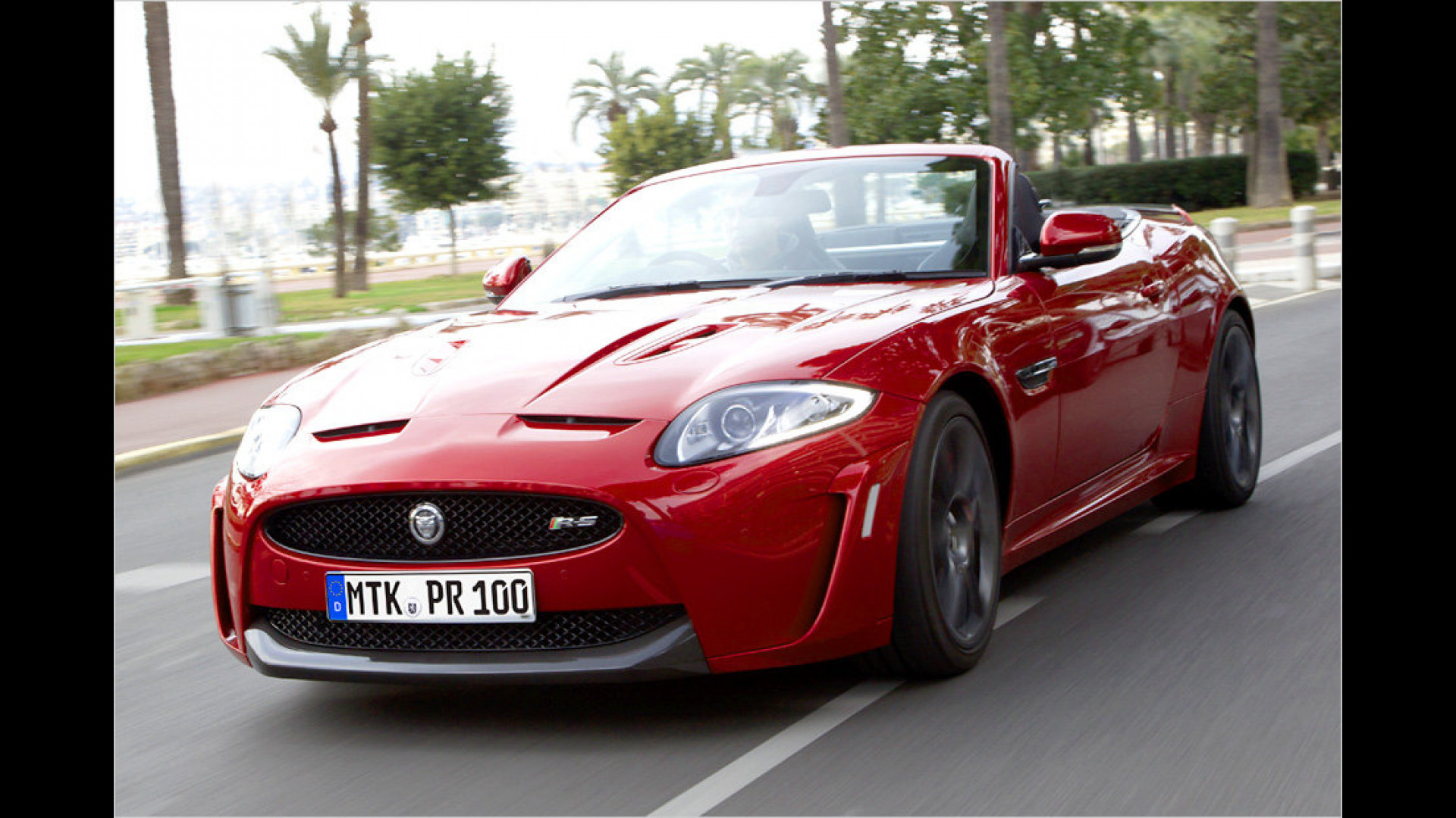 Das neue Jaguar XKR-S Cabrio im Test: Offen bis 300