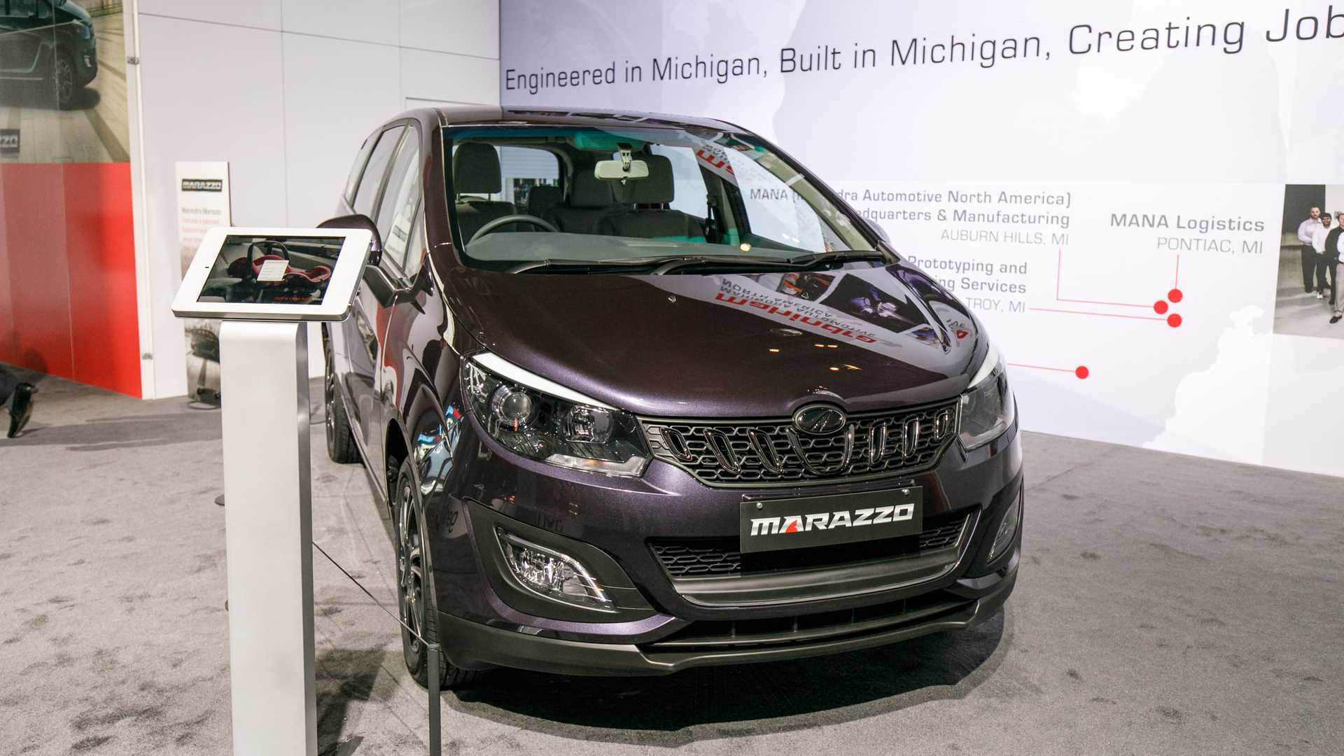 The Mahindra Marazzo Might Be The Best Car At Detroit [UPDATE]