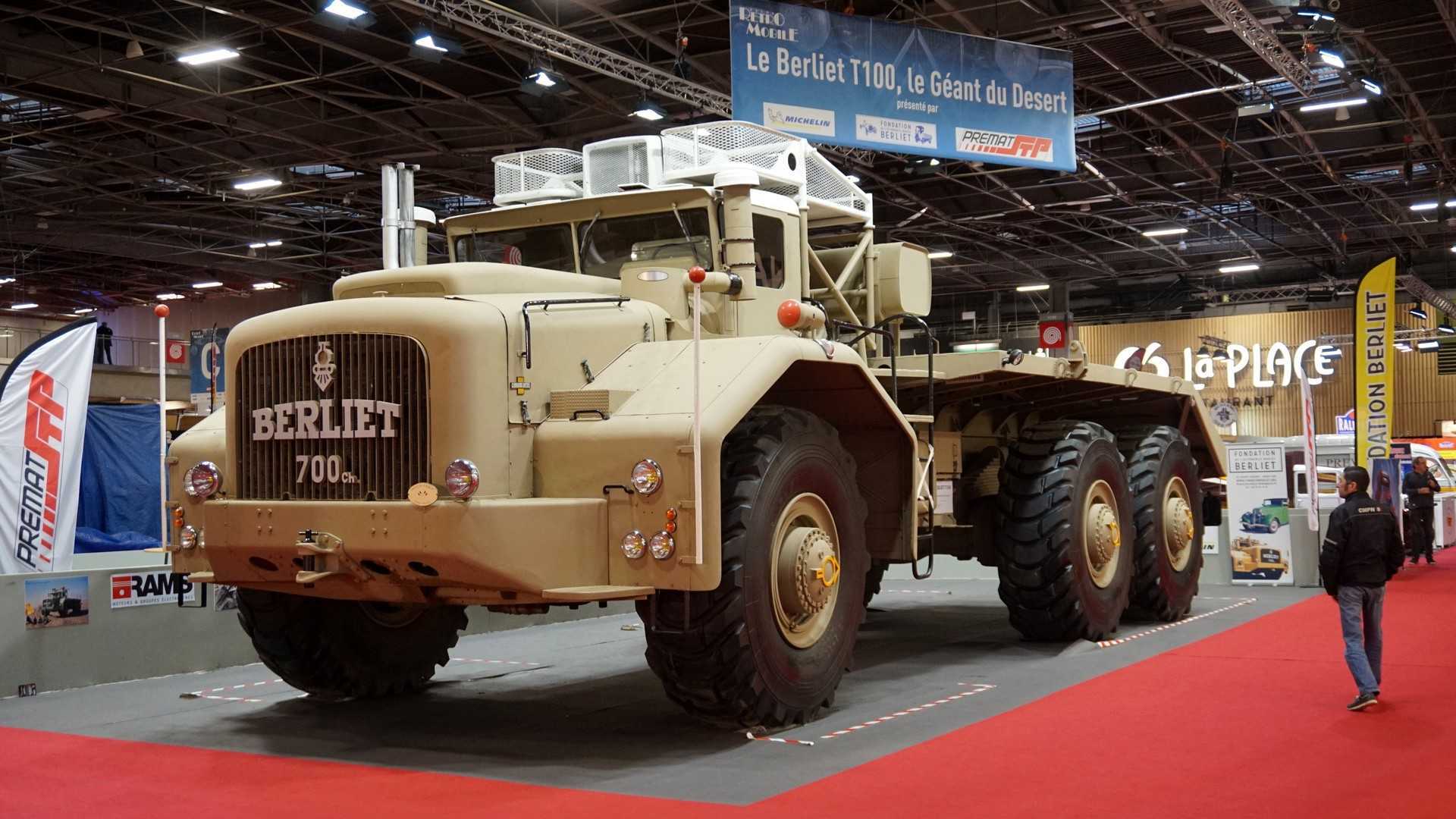 Berliet T100, le géant de Rétromobile 2019