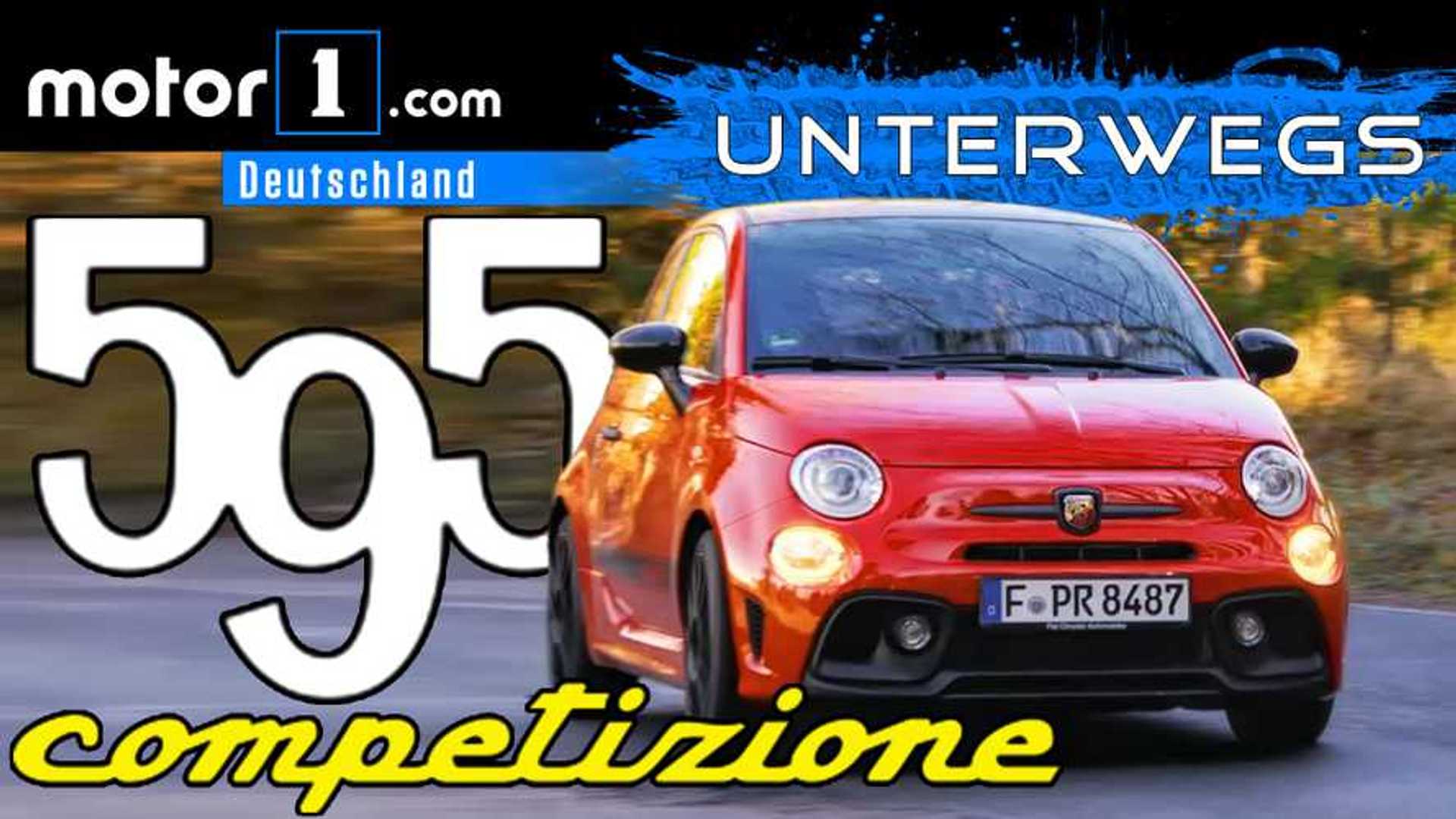 Mini-Ferrari im Video: Abarth 595 Competizione | UNTERWEGS mit Daniel ...