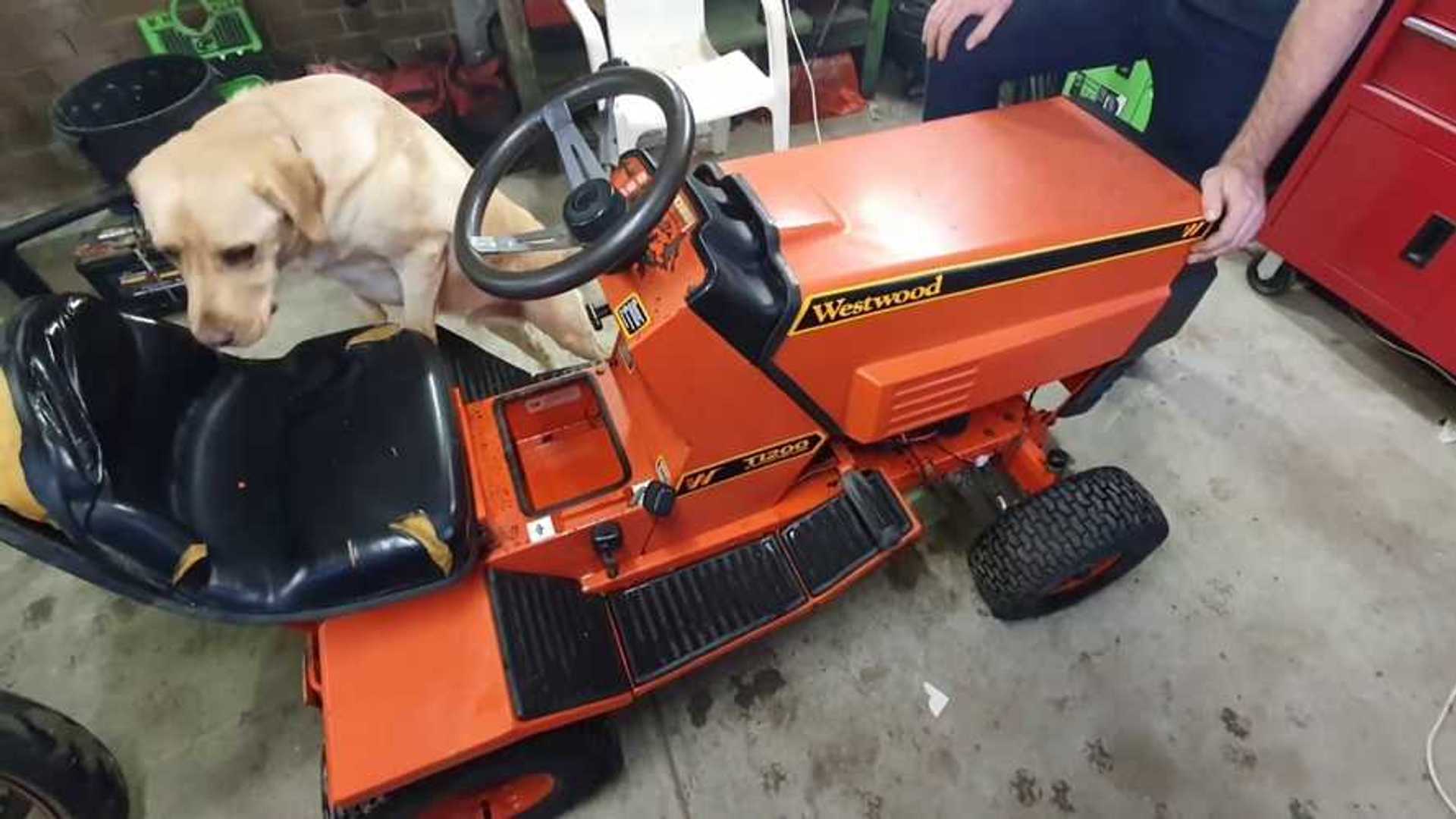 Watch An R1 Engine Get Swapped Into An Unsuspecting Lawnmower