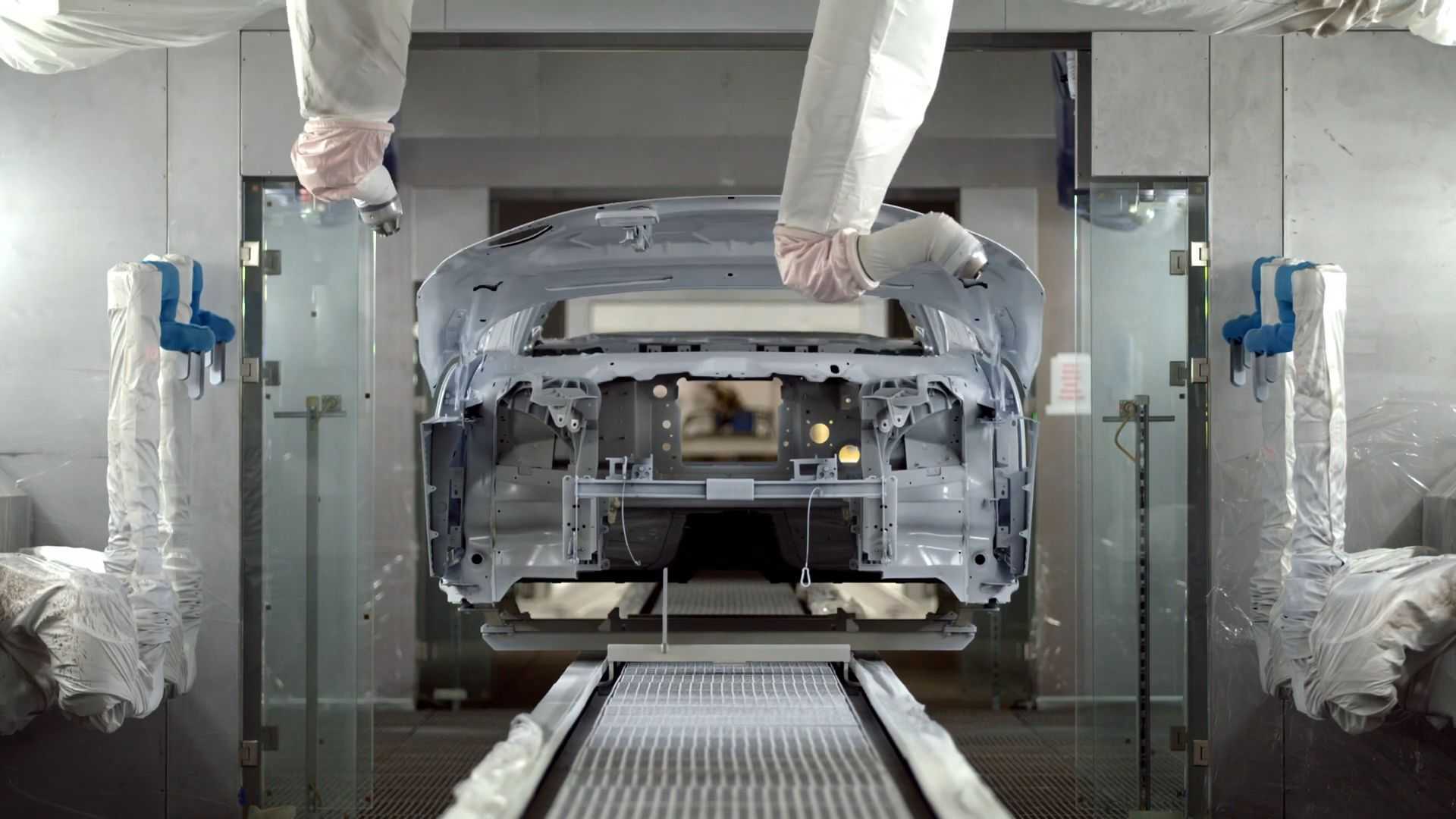 Lucid Shows How Much It Cares About Paint Quality At AMP-1