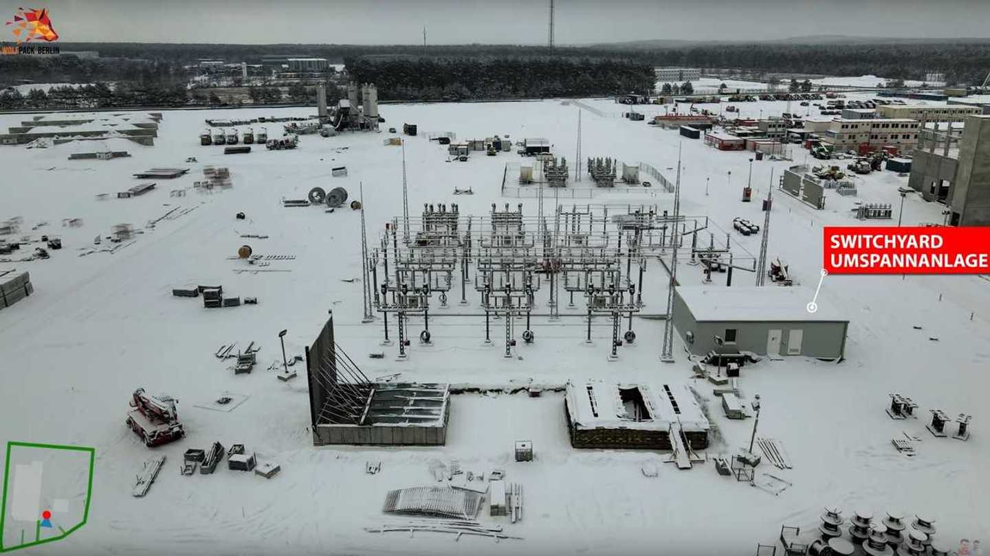 Tesla's Elon Musk Shows Off Huge Progress At Giga Berlin