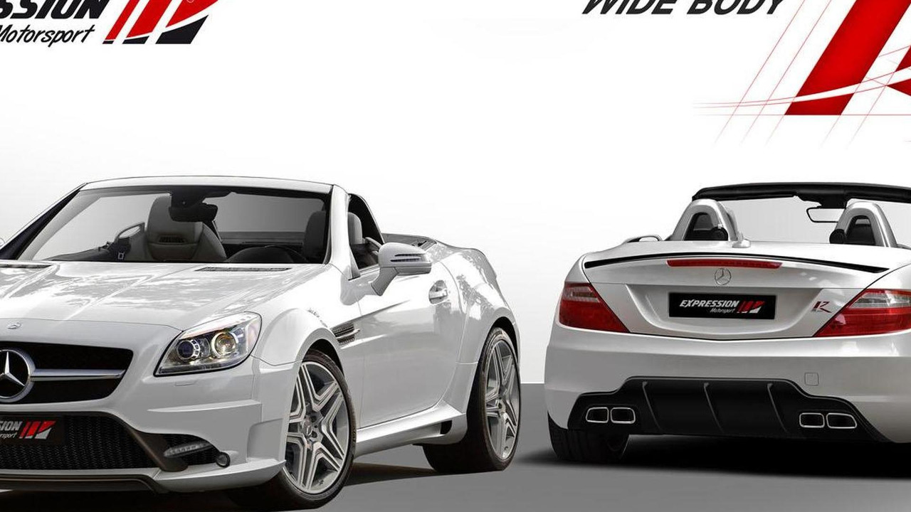 Expression Motorsport introduces a wide body kit for the Mercedes SLK ...