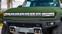 GMC Hummer EV Gets Green Kevlar Makeover From SoFlo Customs