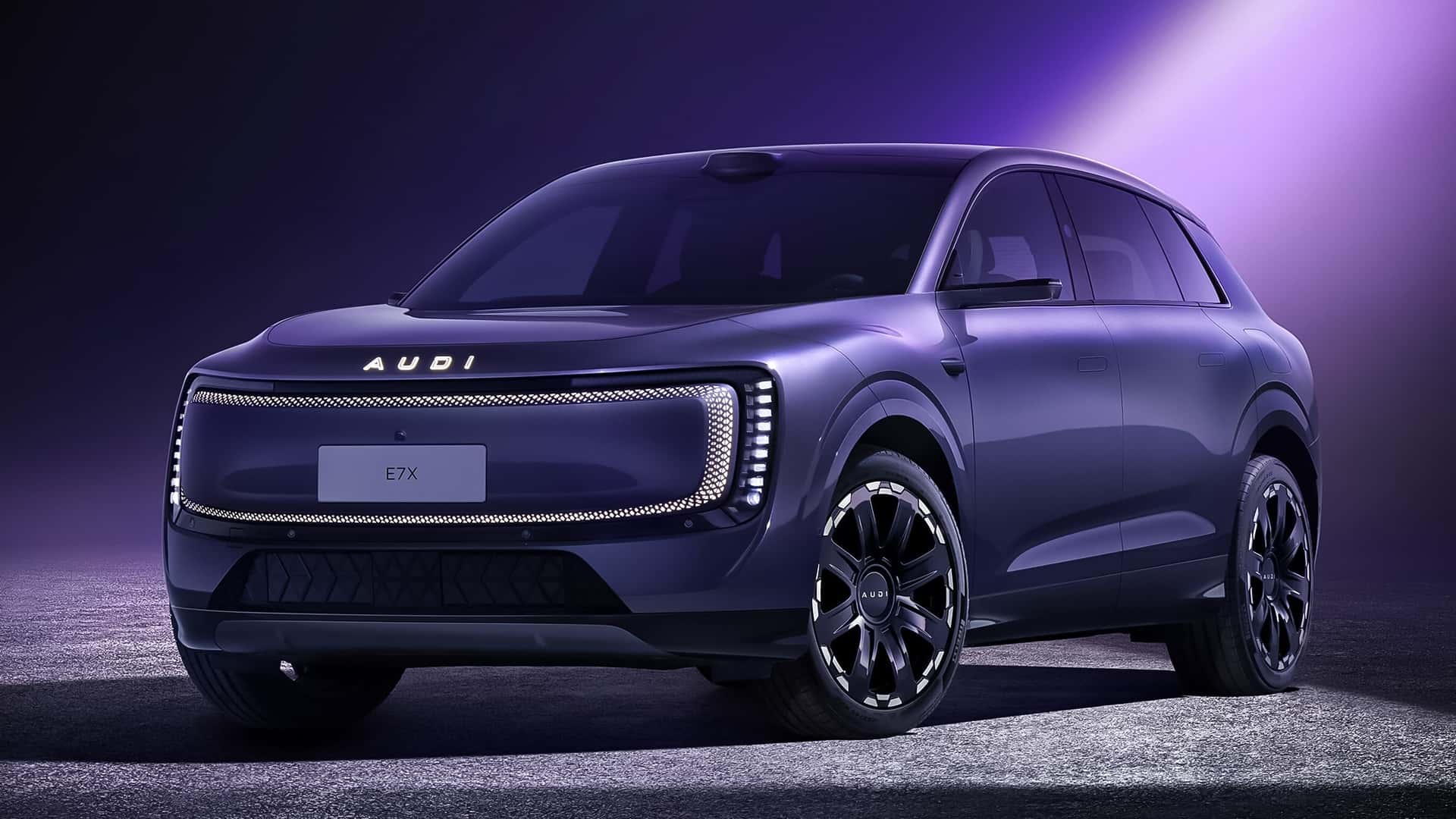 Le prochain Audi-AUDI pour la Chine s'appellera E7X