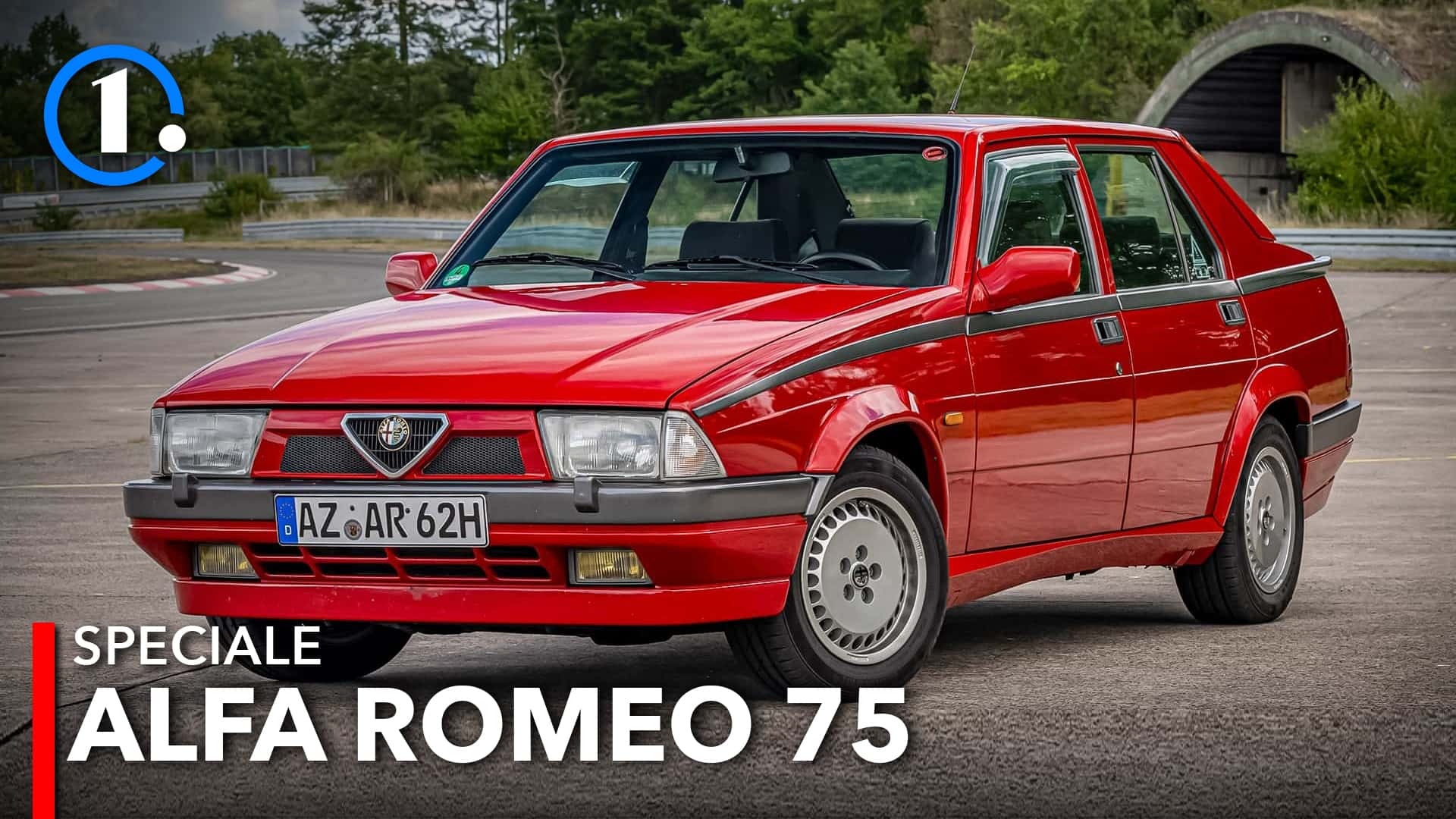 Alfa Romeo 75, un assaggio di Anni '80