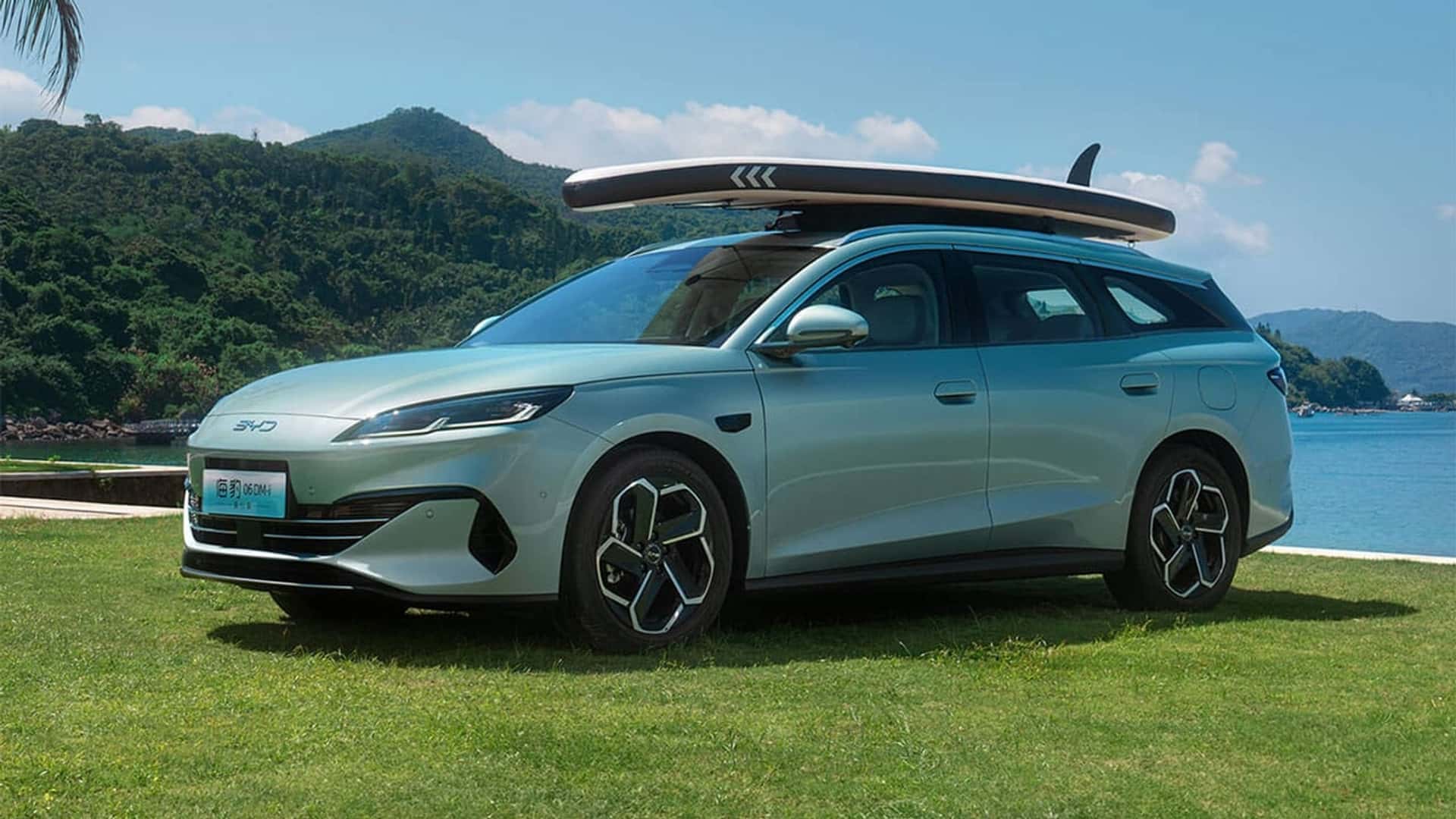 Début mondial pour le break BYD avec une autonomie de 1 505 km