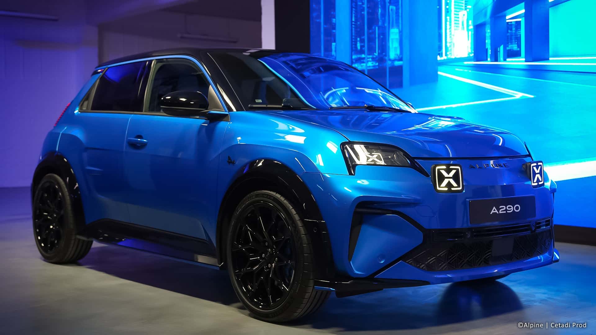 Alpine A290, la hot hatch elettrica di nuova generazione