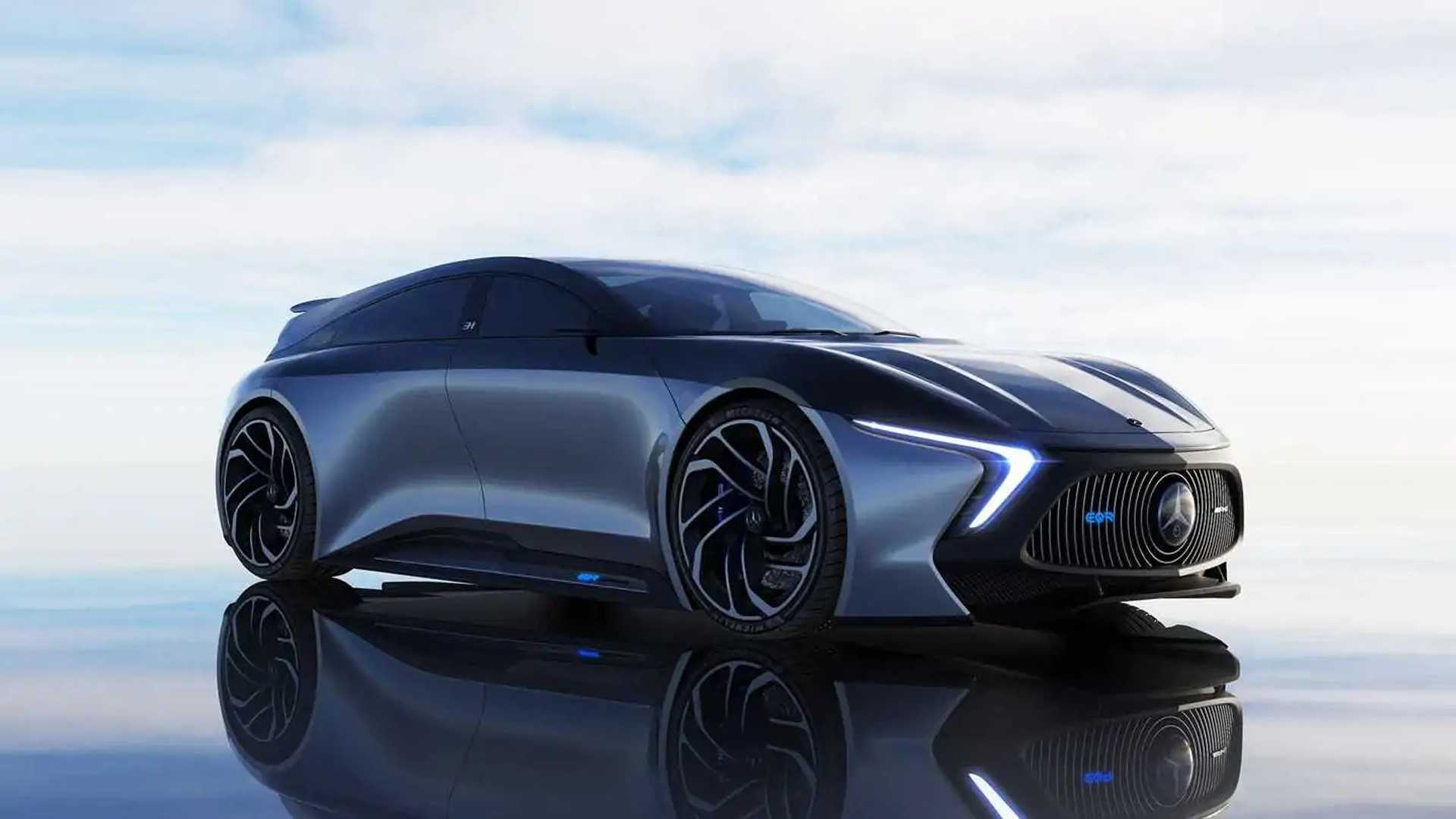 Un design imagine à merveille le design de la Mercedes-AMG EQR