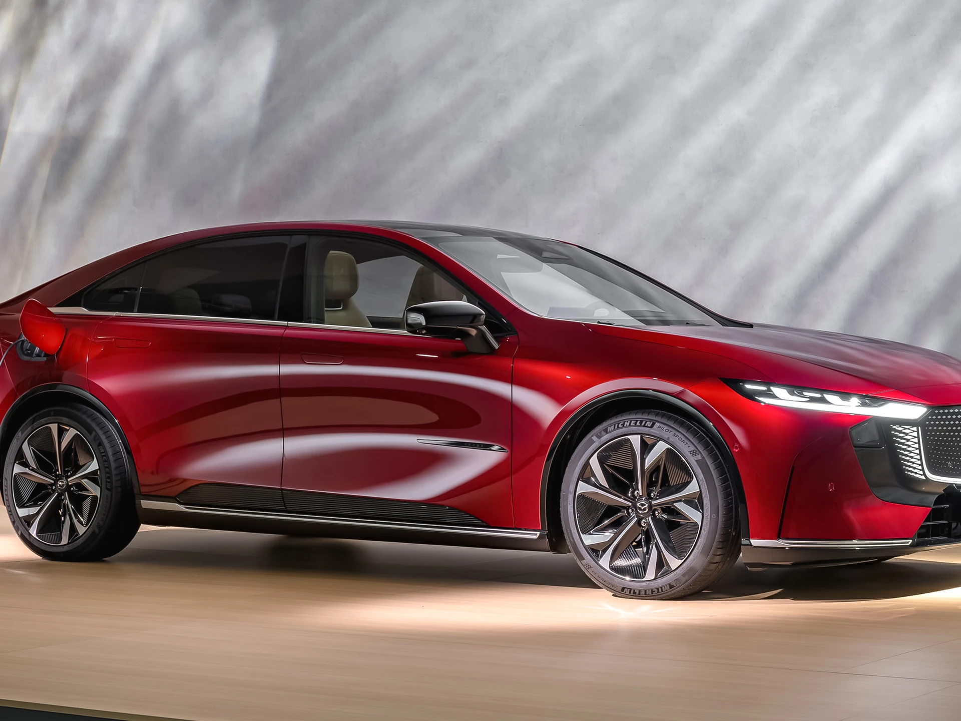 The Mazda 6e Is A Gorgeous RWD EV Liftback With A 50 Inch Virtual Screen