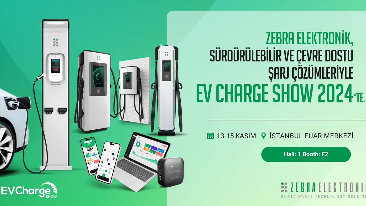 Zebra Electronics, EV Charge Show 2024'te olacak!