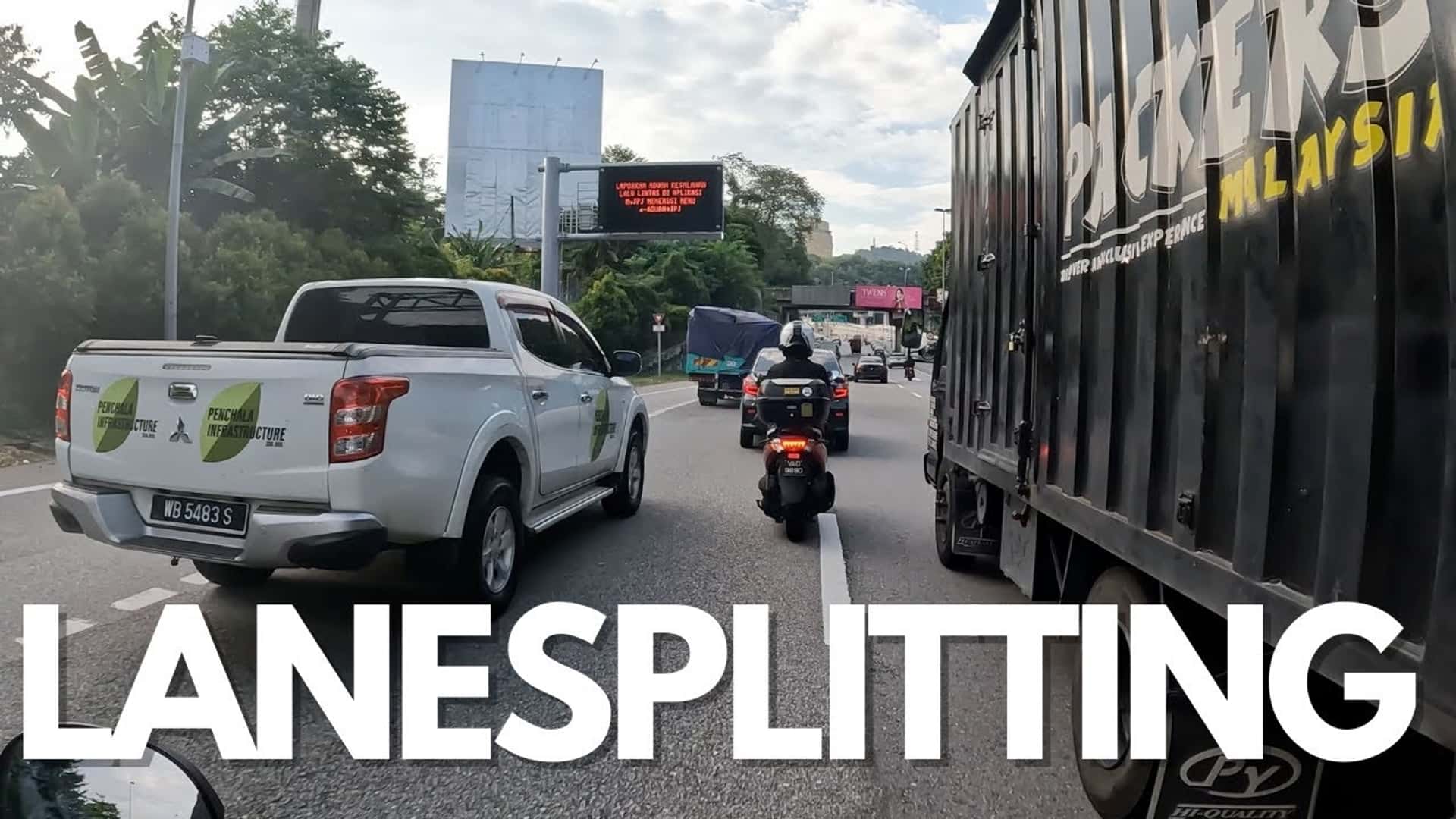 Lane Splitting In Traffic Is Better For Everyone, Just Watch