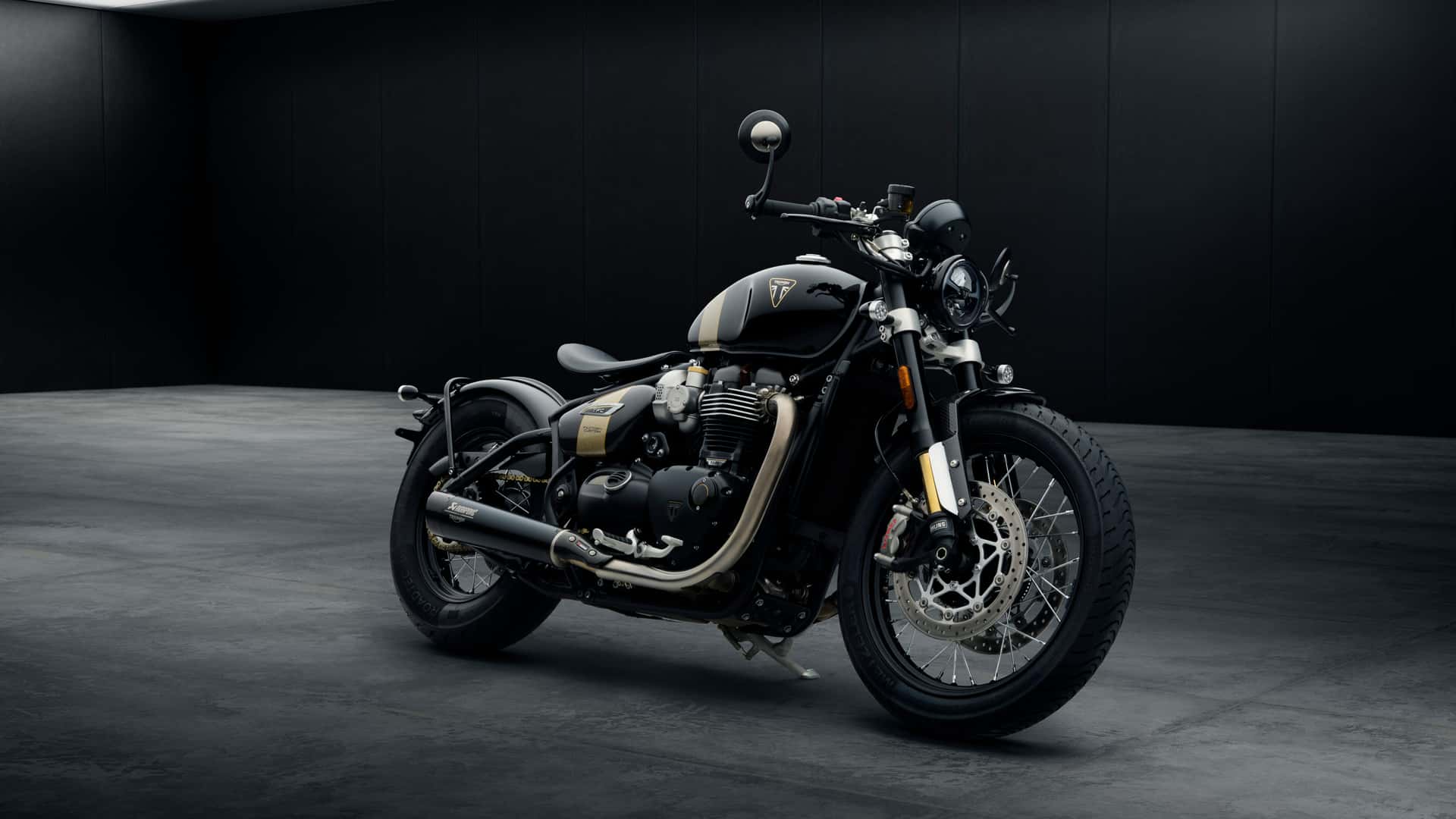 Triumph Releases 'Factory Custom' Bonneville Bobber, Says Only a Few ...