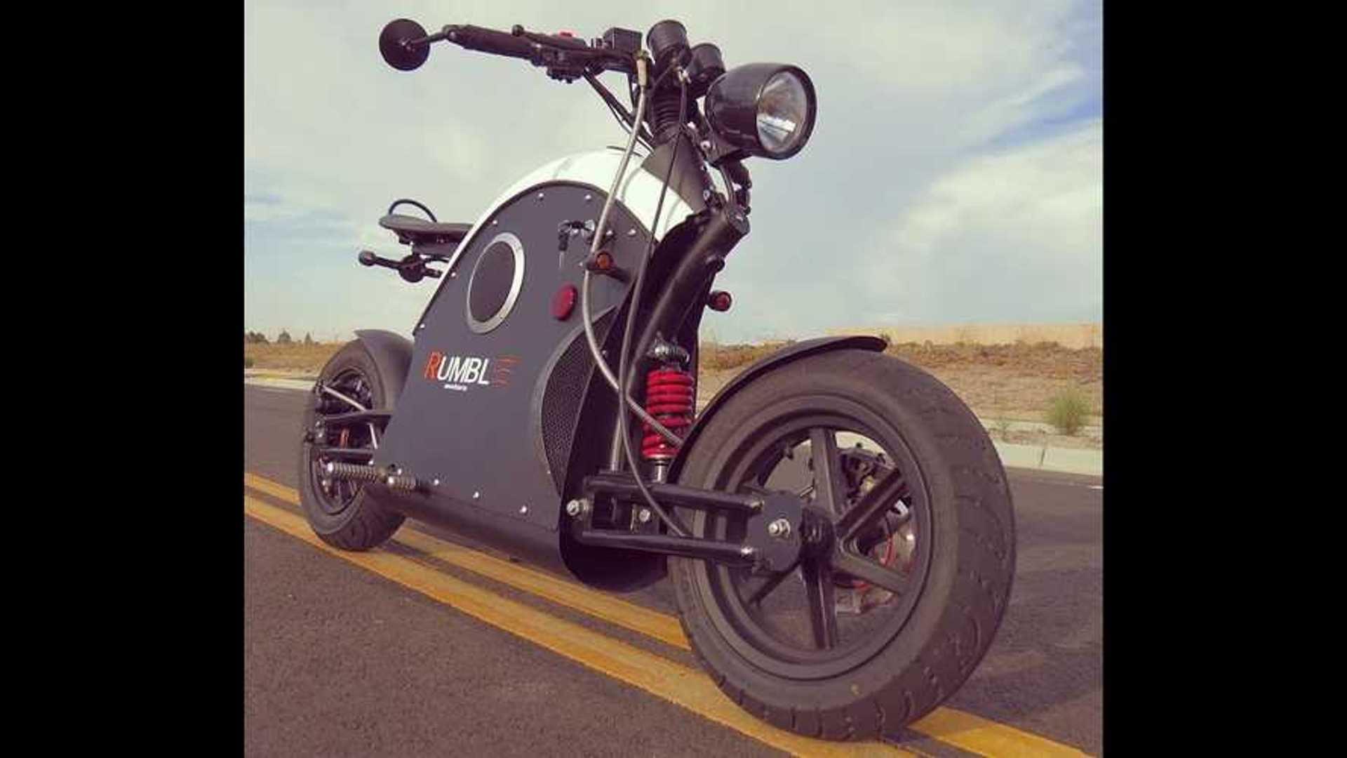 The Mysterious Rumble is an E-Bike With Engine Noises | InsideEVs Photos