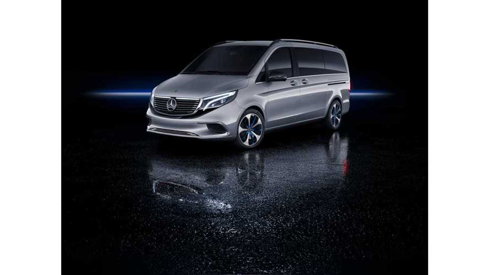 Mercedes-Benz Reveals EQV Long-Range Concept MPV