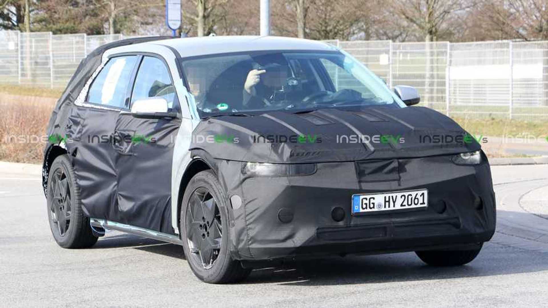 Hyundai 45 Electric Crossover Spotted During Testing