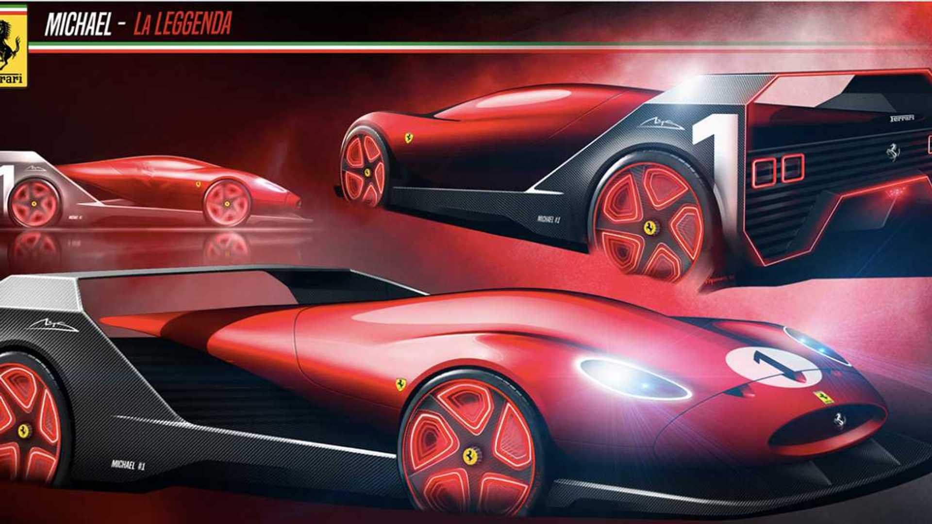 Ferrari Michael: un homenaje argentino para Schumacher