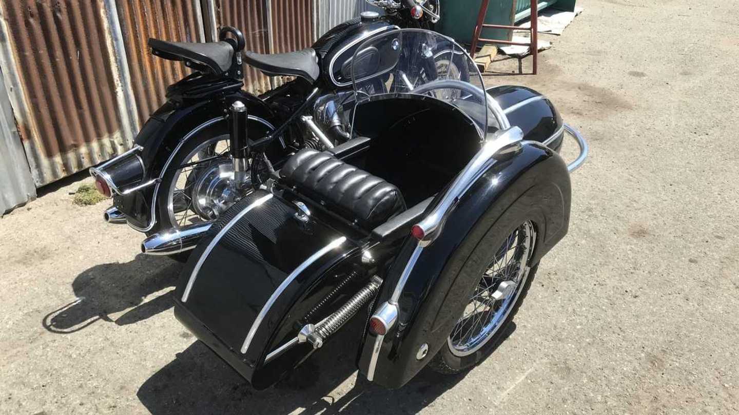 Take This Trike: 1958 BMW R65 With A Steib Sidecar