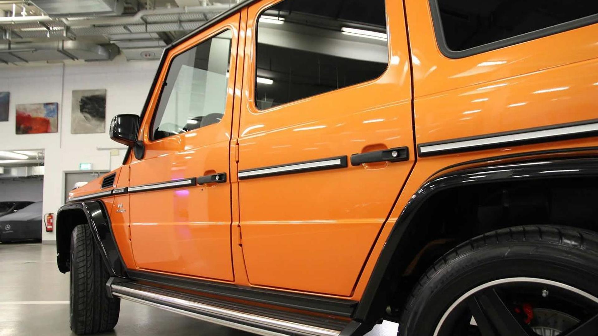 Mercedes-Benz G63 AMG Crazy Color Edition showcased in Berlin | Motor1 ...