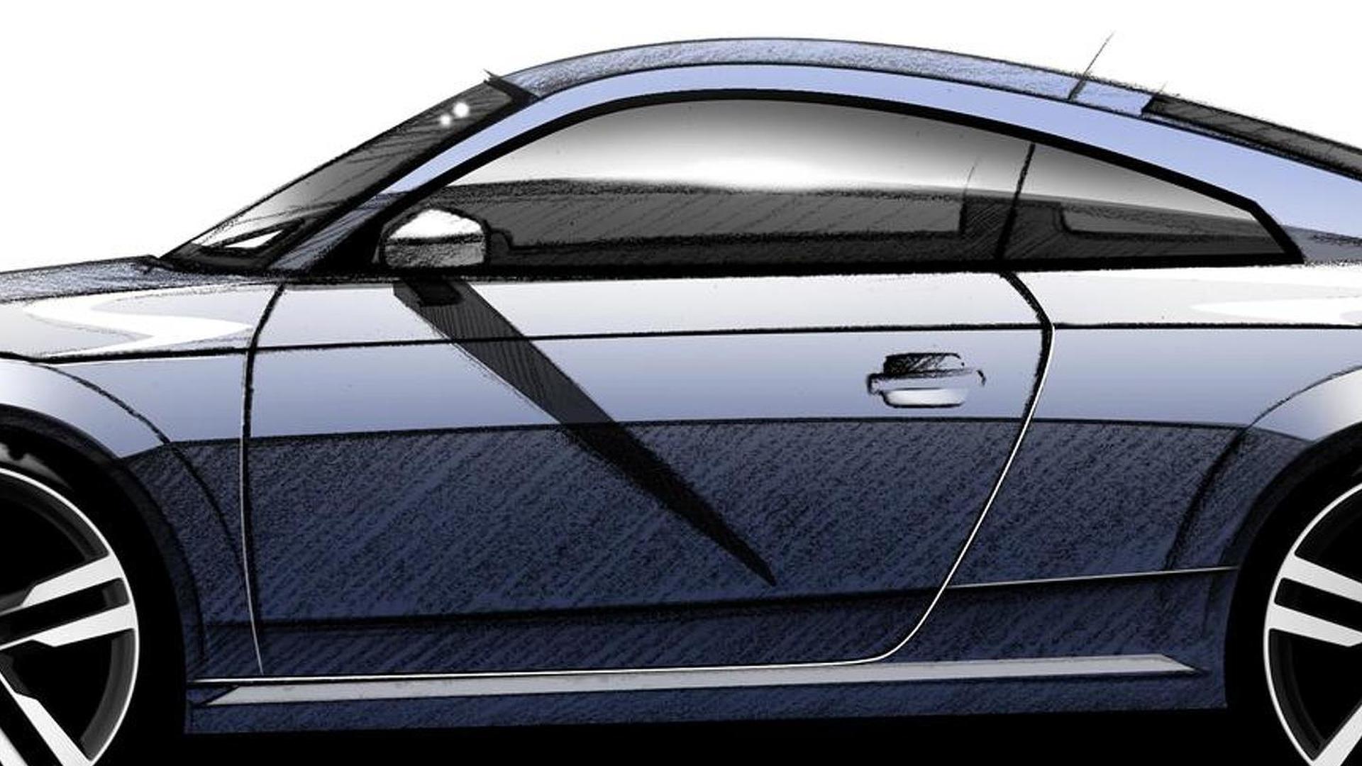 2015 Audi TT unveiled with sharper styling and 310 HP TTS version