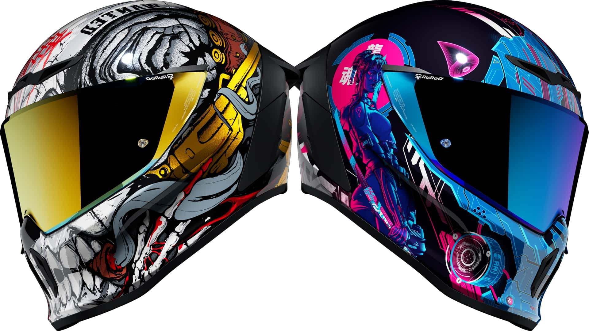 Ruroc Introduced Four New Designs, and I Think We Need More Wild Helmet ...