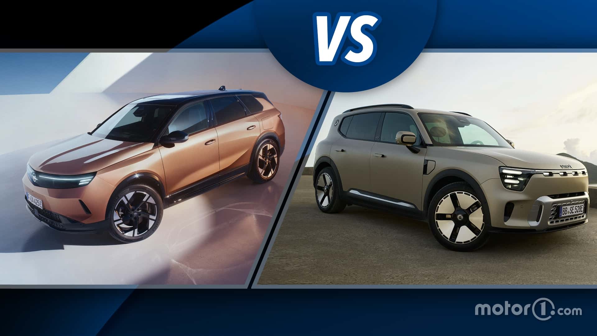 Opel Grandland vs smart #5, confronto tra SUV cresciuti